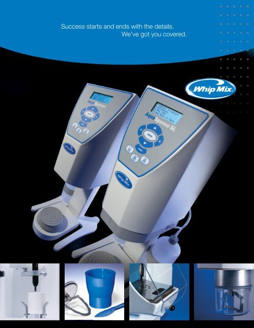 Equipment Product Guide - Whip Mix