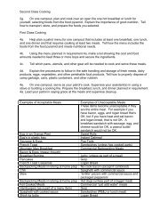 THE CAMPFIRE PROGRAM PLANNER - Boy Scout Troop 957