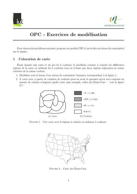 OPC - Exercices de modélisation