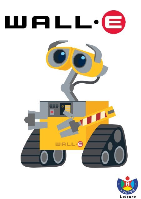 Wall E Decals Wall.E Paper Sticker 95x210mm Hunter Leisure