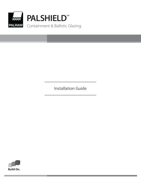 PALSHIELDâ ¢ Installation Guide - Palram Americas