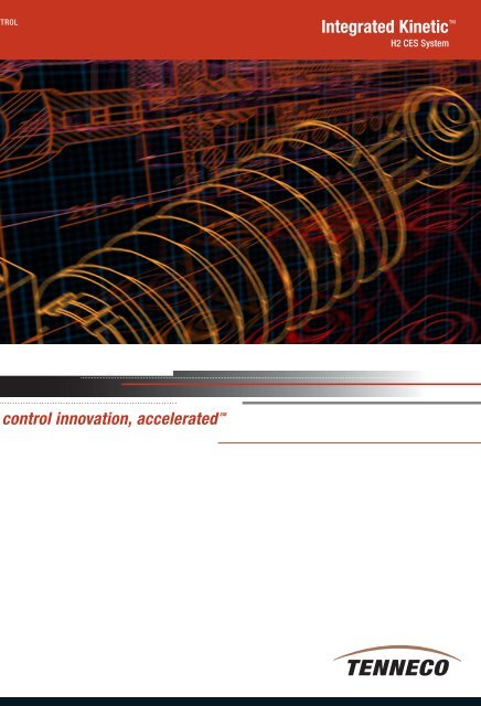 Ride control innovation, acceleratedSM - Tenneco Inc.