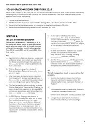 sgi-uk grade 1 study exam questions 2011 section a - SGI-UK E ...