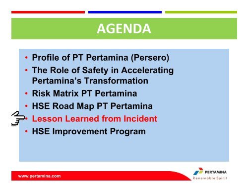 AGENDA• Profile of