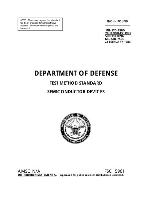MIL-STD-750 - WebBooks