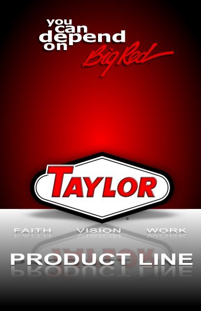 Product Brochure - Taylor Machine Works