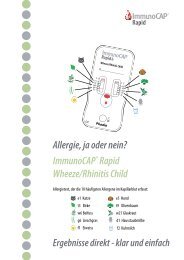 Directions for Use ImmunoCAP ISAC Assay Kit IgE ... - Phadia