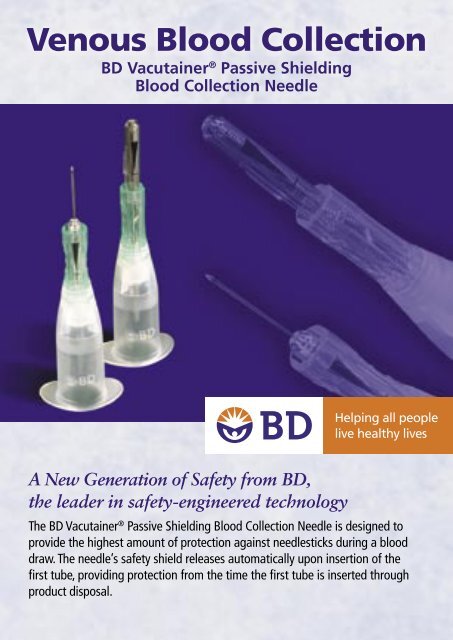 Venous Blood Collection - BD Product Catalog