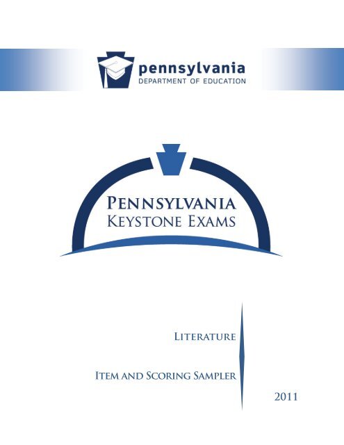 Keystone Literature Item Scoring Sampler - Pennsylvania's ...