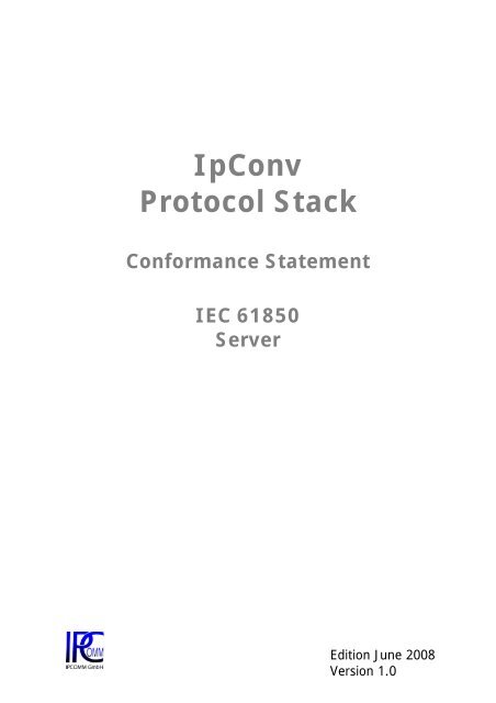 IpConv Protocol Stack - ipcomm