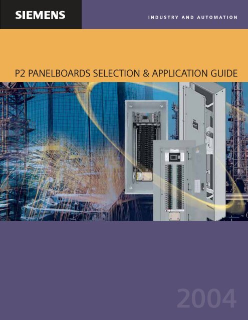 16294 P2 Panelboards - Siemens Canada