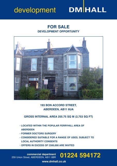 193 Bon Accord Street new - DM Hall