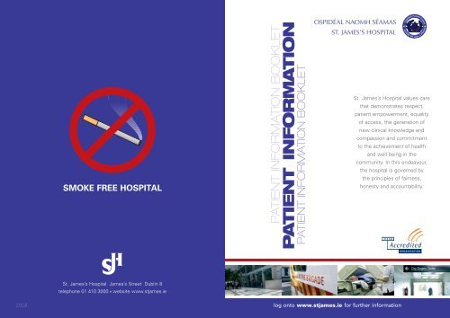 Patient Information Booklet - St. James's Hospital