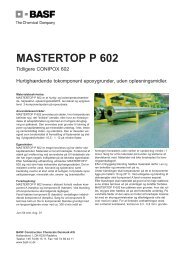 MASTERTOP 200 - BASF Construction Chemicals