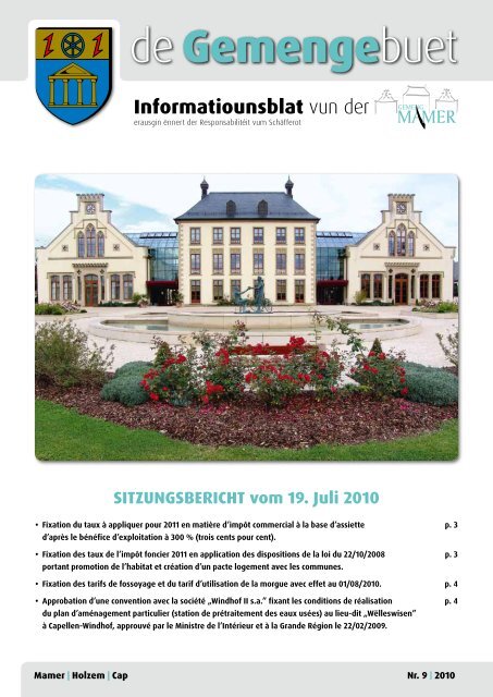 50+ - Administration Communale de Mamer