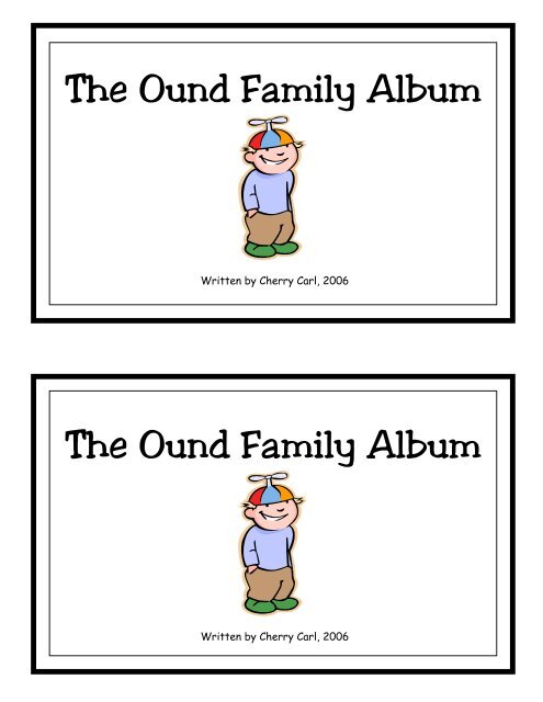 The Ound Family Album The Ound Family Album - Word Way