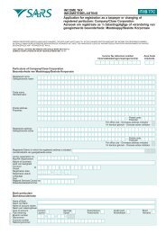PAYE Registration form