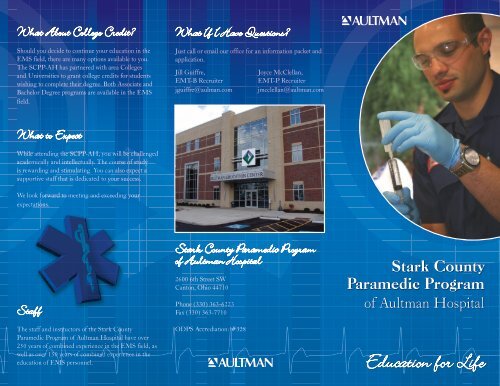 Stark County Paramedic Program - Aultman Hospital