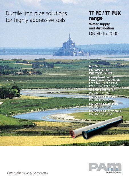 Ductile iron pipe solutions for highly aggressive soils - Saint-Gobain ...