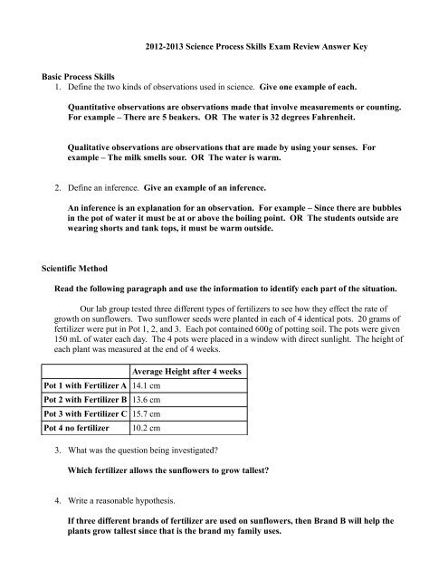 Exam 3 Review Answer Key CS440/ECE448: Artificial Intelligence