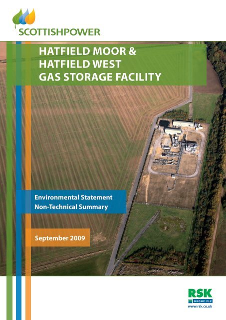 Hatfield Moor & Hatfield West Gas storaGe facility - IEMA