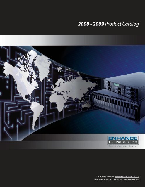2008 - 2009 Product Catalog - Enhance Technology, Inc.