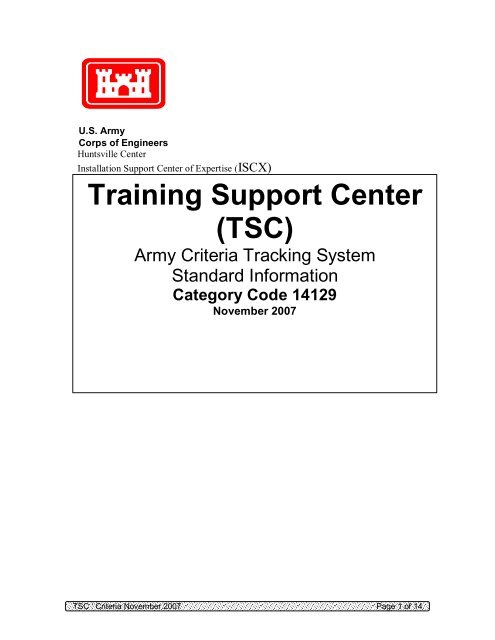 TSC Design Guide - MRSI - U.S. Army
