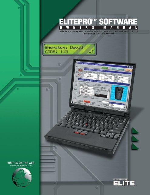 Elite Pro Program Manual - LiftMaster