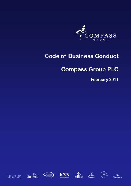 Code of Business Conduct Compass Group PLC