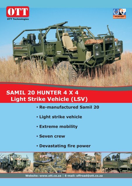 Samil 20 Hunter LSV.pdf - Military Systems & Technology