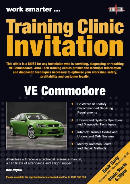 VE Commodore - Repcotrade.com.au