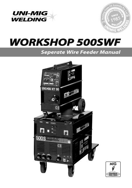 unimig 500 swf manual.pdf - BJH unimig 500 swf manual.pdf - BJH
