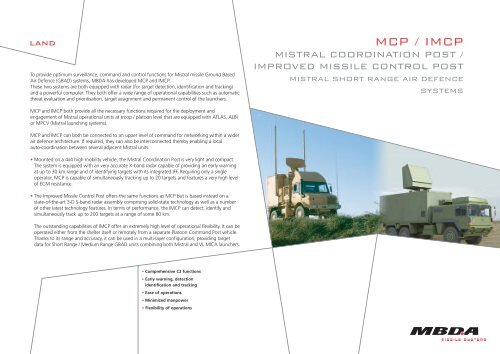 MCP / IMCP - MBDA