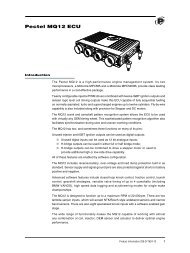 A PDF on the Pectel SQ6M - RB Racing