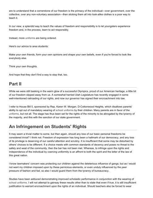 are to understand that a