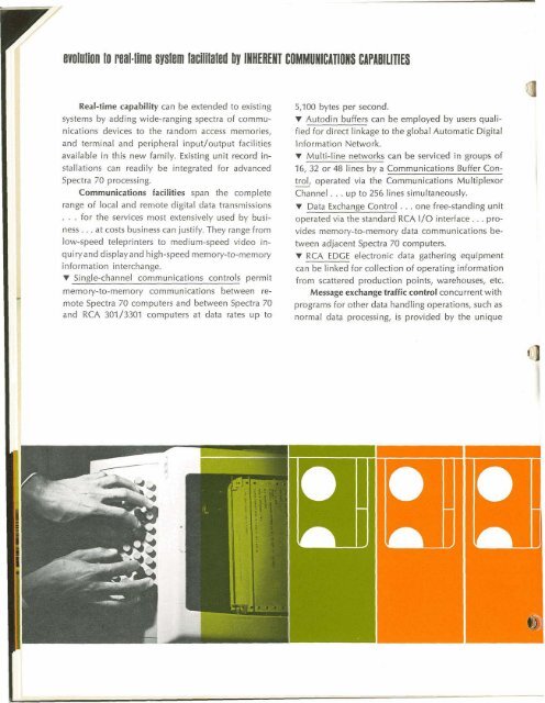 RCA Spectra 70, 1965