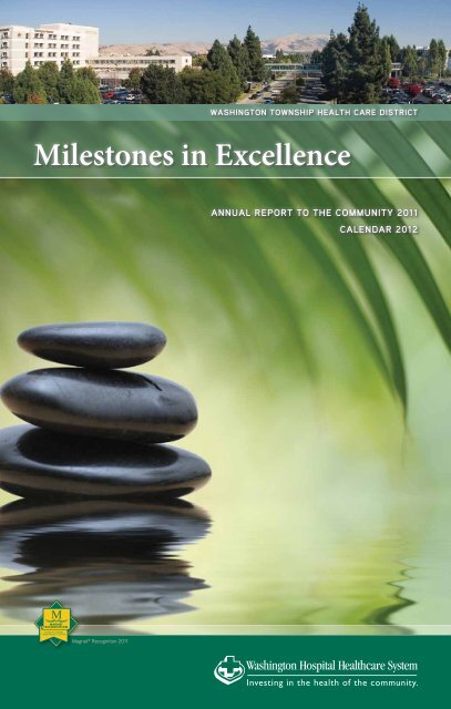 2011 WHHS Annual Report - Washington Hospital Healthcare System