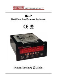 2100-M Installation Guide - Intech Instruments Ltd