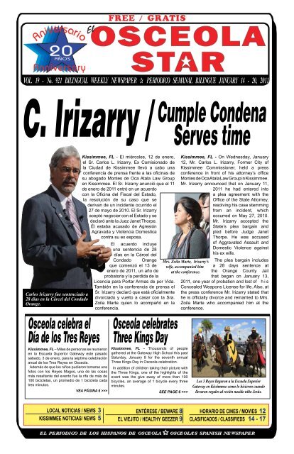 Kissimmee - El Osceola Star Newspaper
