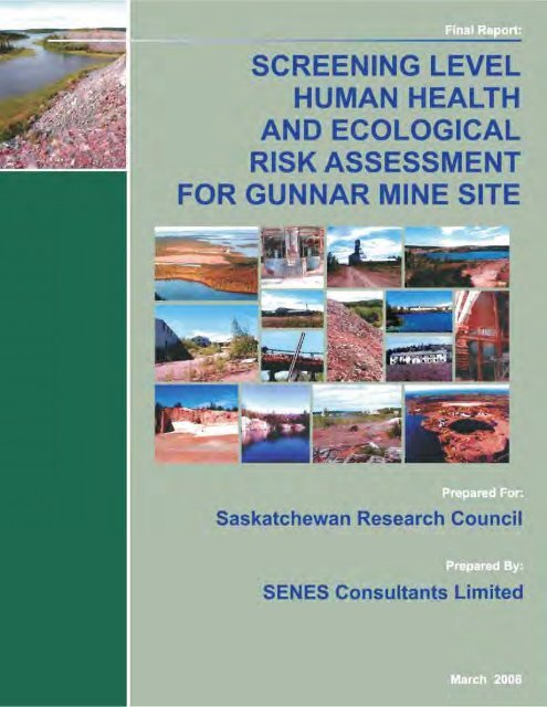 screening level human health and - SRC