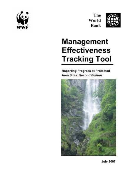 Management Effectiveness Tracking Tool - Equilibrium Research