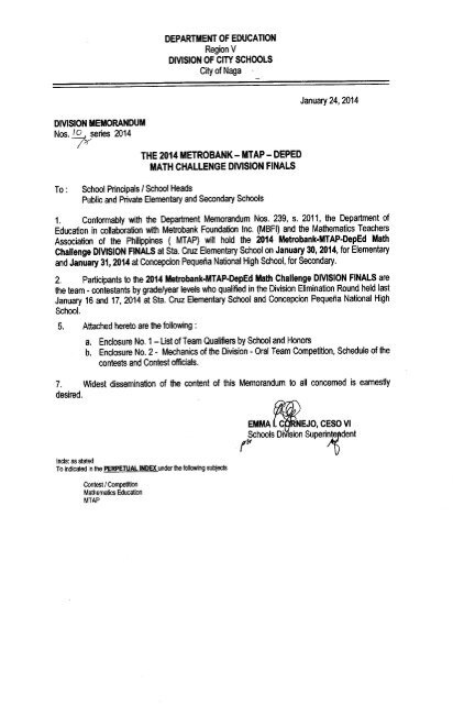 THE-2014-METROBANK---MTAP----DEPED-MATH-CHALLENGE-DIVISION-FINALS