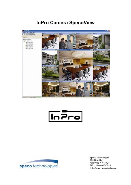 InPro Camera SpecoView
