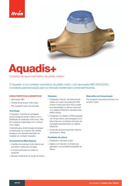 Aquadis+ - Itron