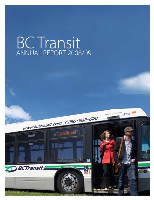 ANNUAL REPORT 2008/09 - BC Transit