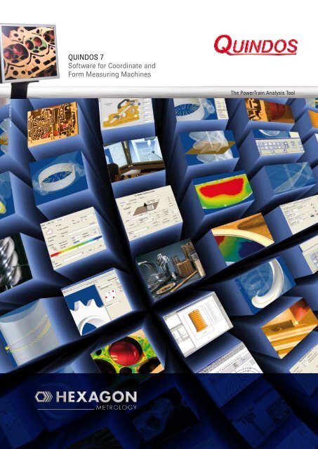 QUINDOS 7 Software for Coordinate and Form Measuring Machines
