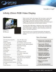 Configuring an A-Series LED Sign Controller for ... - Optec Displays