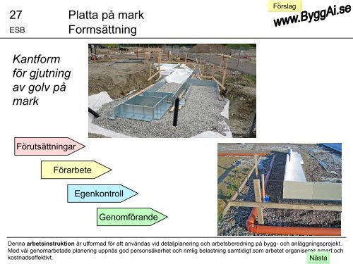 Kantbalk - Formar av olika typ - ByggAi.se