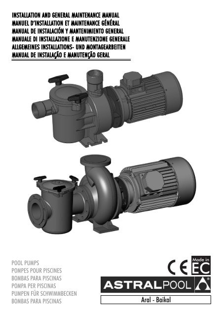 Manual Aral Baikal.qxd - Astral Pool