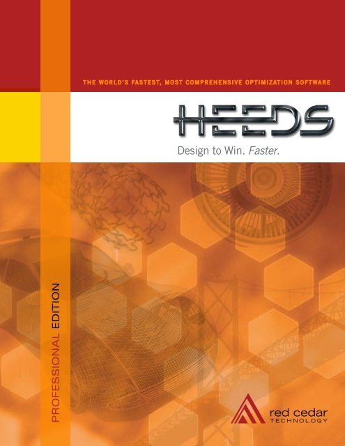 HEEDS Professional - Red Cedar Technology